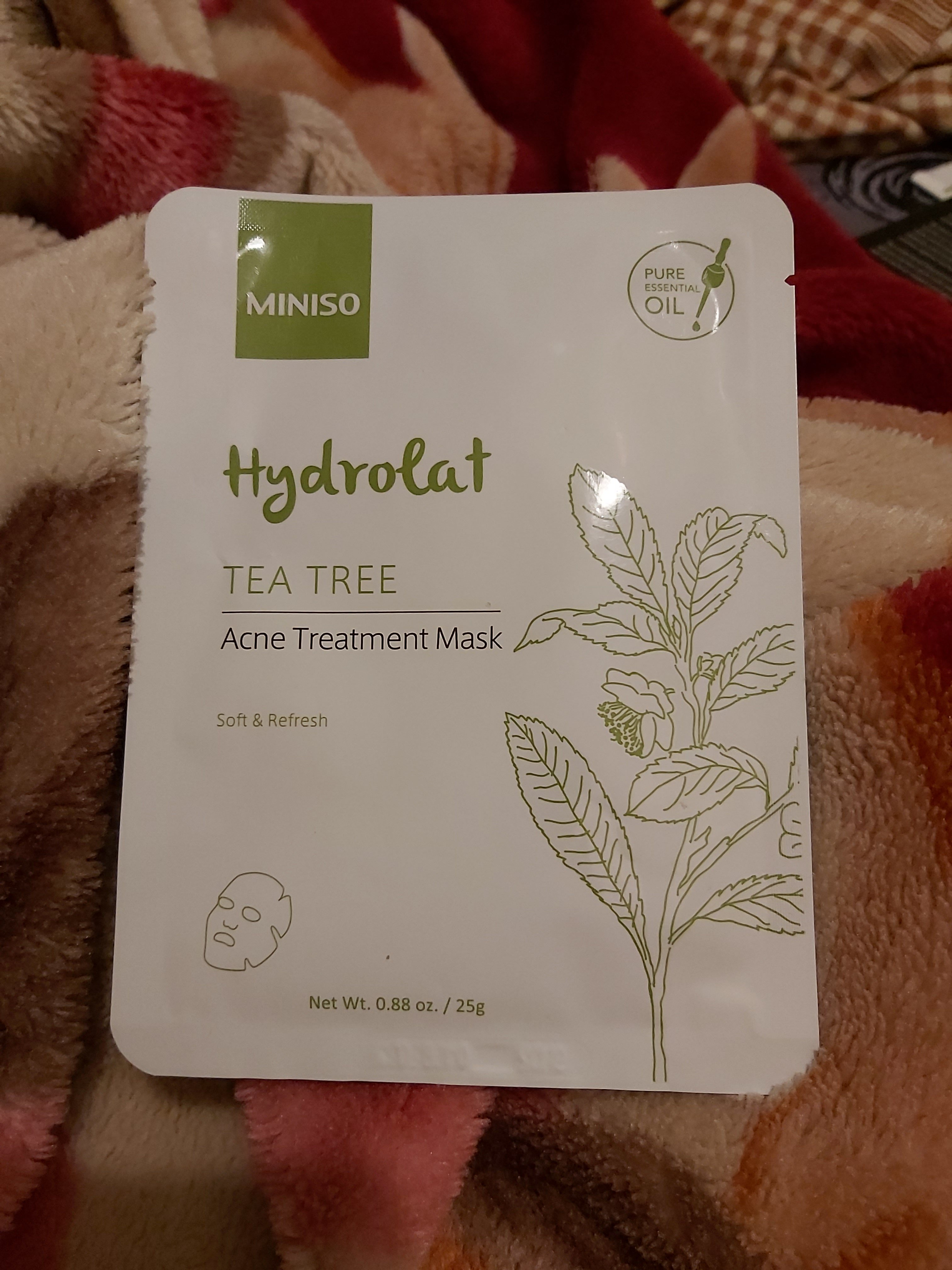 Miniso Tea Tree Acne Treatment Mask || Quick Review – GKS BY Itasha Dutt